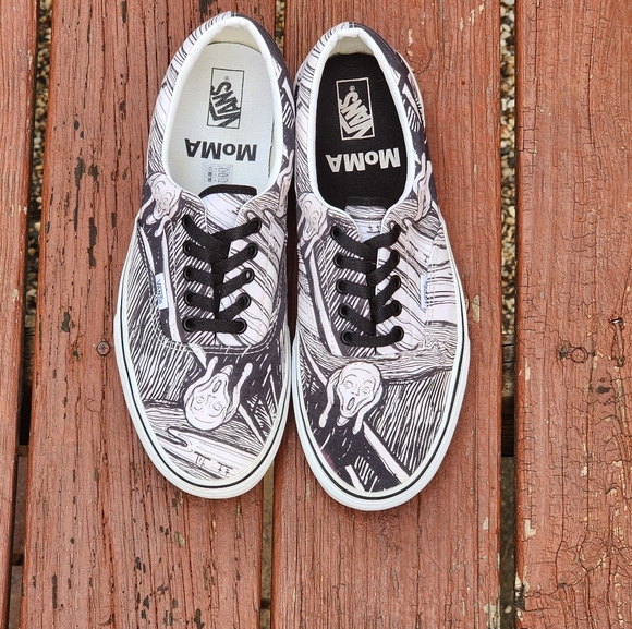 Vans | Shoes | Vans X Moma Edvard Munch The Scream Era Mens Size 1 ...